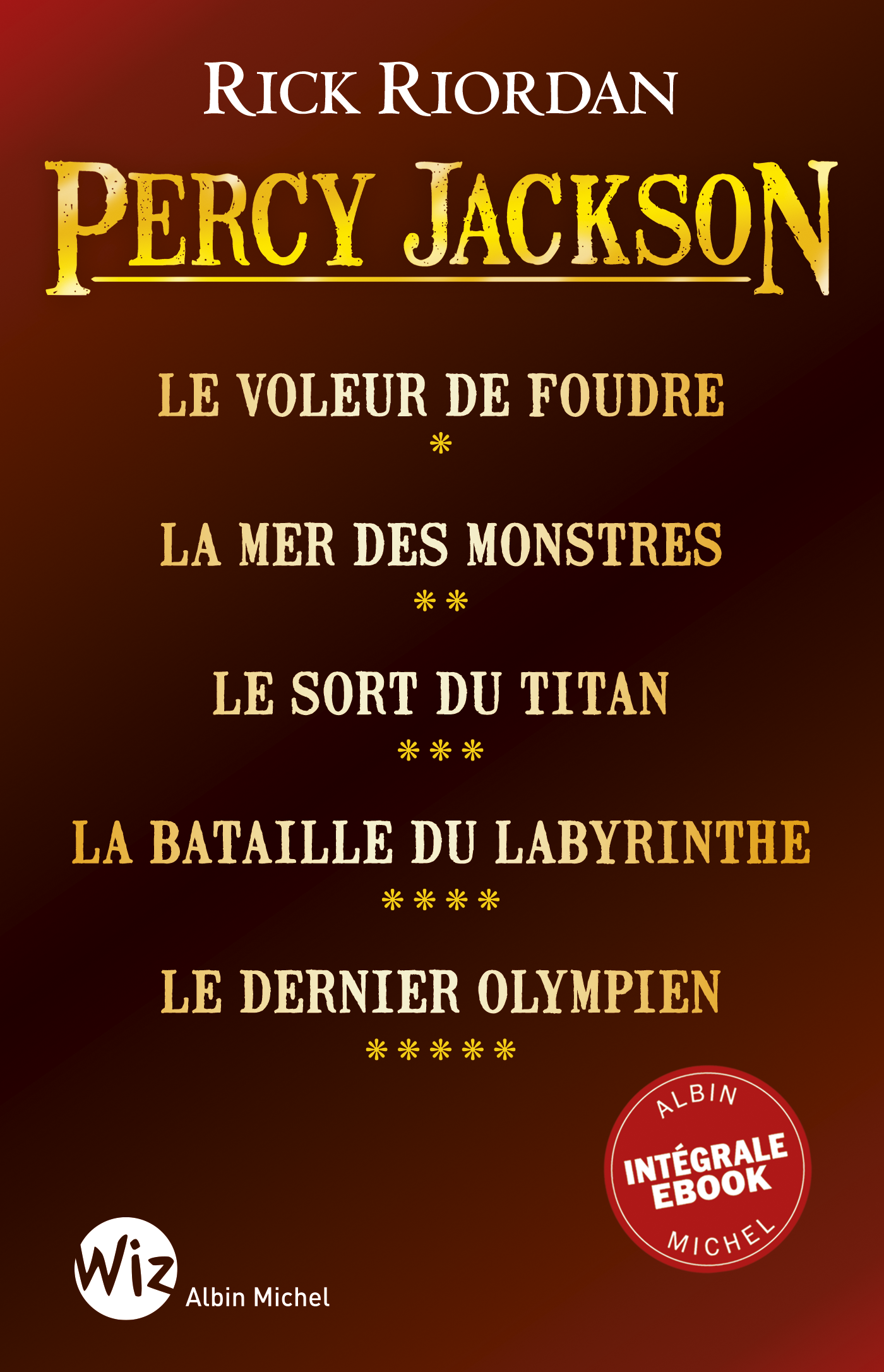 Percy Jackson - Intégrale | Éditions Albin Michel